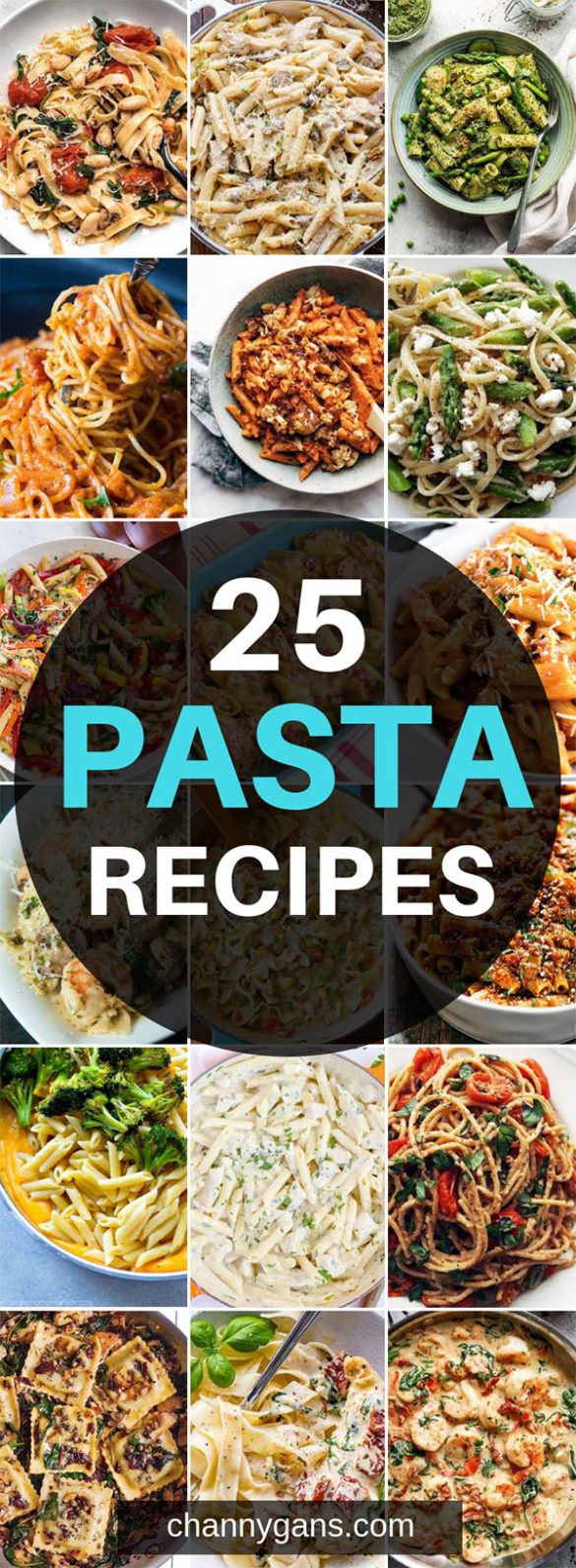 25 Perfect Pasta Recipes That Are Filling & Delicious – Channygans