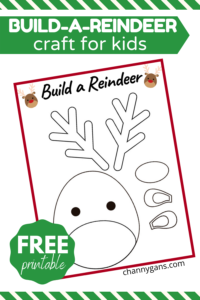Free Printable Reindeer Craft For Kids
